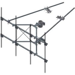 Valmont Communications - 10ft V-Frame 1 arm - VFA10-HD-S* - Tessco