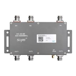 SYM Technology, Inc. - 617 - 5925 MHz 3x3 Hybrid Combiner Matrix with 4.3-10 Female - HC-33-60 ...
