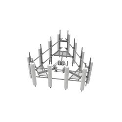 ANDREW an Amphenol company - ATLAS 12 ft Monopole Platform with (12) 2. ...