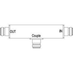 RFS Technologies, Inc. - 350/2700 6dB/3:1 Power Divider/Tapper - TPS3E ...