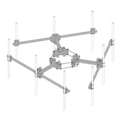 Sabre Communications - T-Arm Pivot Azimuth Swivel - C10113200 - Tessco