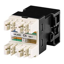 CommScope Technologies LLC - Uniprise Modular Jack, RJ45, cat 6, Black ...