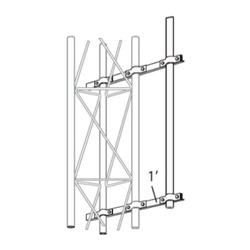 Rohn Products, LLC - Side Arm Mount Assembly for 25G Tower Dish Mount ...