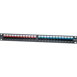 AESP, Inc. - 24 Port Category 5e High Density Feed-Thru Panel ...