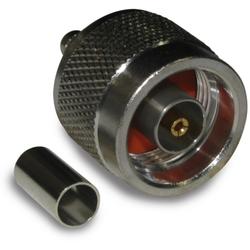 Amphenol RF - RF Connector, N Type Straight Crimp Plug - 172100RP - Tessco