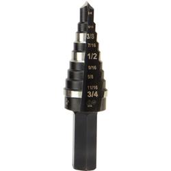 Klein Tools, Inc. - Unibit 9-Step Bit 1/4 to 3/4" in 16th increments ...