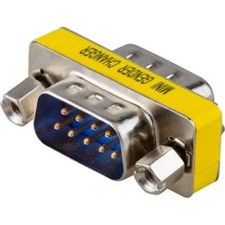 RF Industries, Ltd. - DB9 Male to DB9 Male Adapter - AG-09DE-MM - Tessco