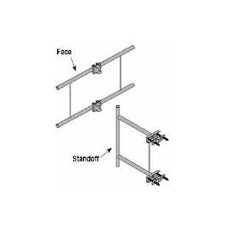 Sabre Communications - 2' Welded Standoff with 1.9" OD Mounting Pipe ...