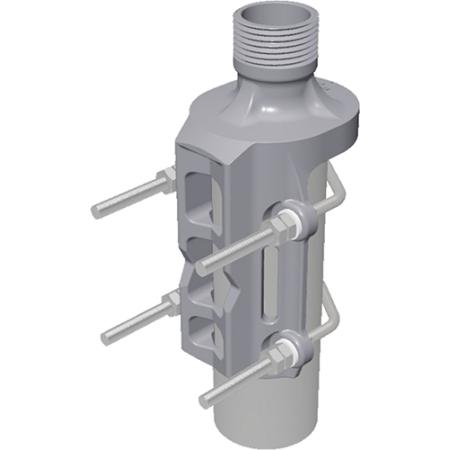 Amphenol Procom Inc. - Universal Mast Mounting Clamp - 110000394 - Tessco