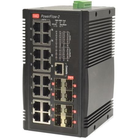 RAD Data Communications Inc. - PowerFlow-2 Dual inlet 48VDC, eight 100 ...