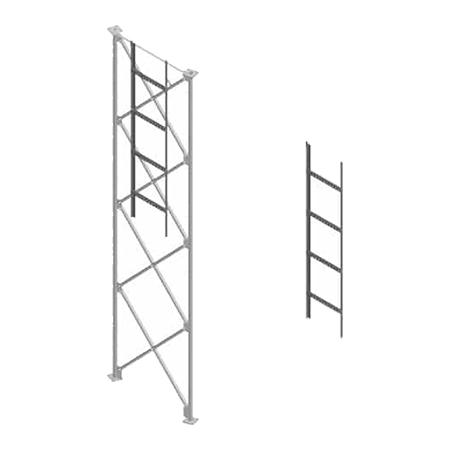 Sabre Communications - 20' 6-HOLE WAVEGUIDE LADDER KIT 3' RUNG SPACING ...