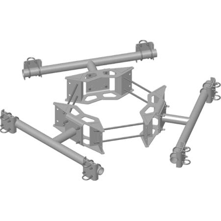 ANDREW an Amphenol company - Monopole Co-location Dual Pipe Mount Base ...