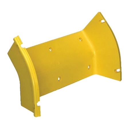 CommScope Technologies LLC - FiberGuide 45deg Down Elbow, 4x12 YEL ...