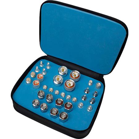 RF Industries, Ltd. - 34 Piece DAS Unidapt™ Kit in Foam Padded Zipper ...