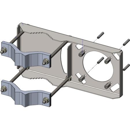 SAF North America LLC - ODU mounting bracket 1 x CFIP - for mounting ...
