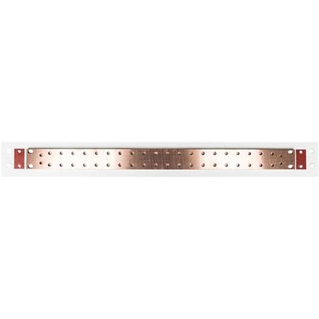 Amphenol Network Solutions - Ground Bar 19" Dual Hole - 02114-T122 - Tessco
