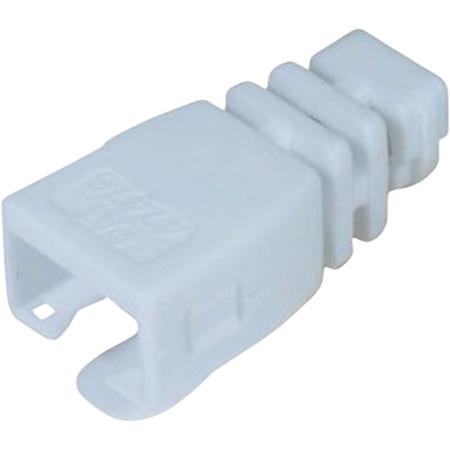 L-Com Connectivity Product - 8x8 Modular Plug Covers, White - Pkg/50 ...