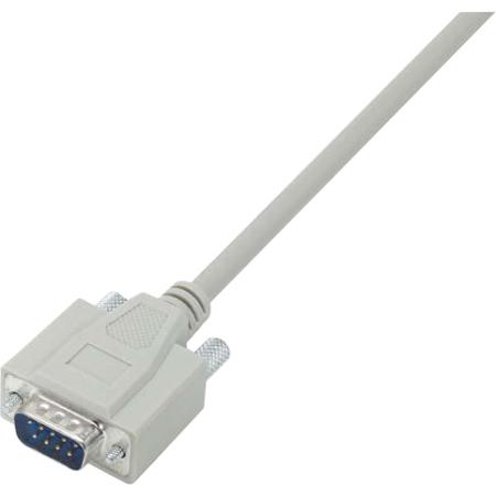 L-Com Connectivity Product - Deluxe Molded D-Sub Cable, DB9 Male ...