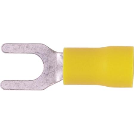 Haines Enterprises, Inc. - Vinyl Fork Terminal in Yellow, #12 - 10 AWG ...