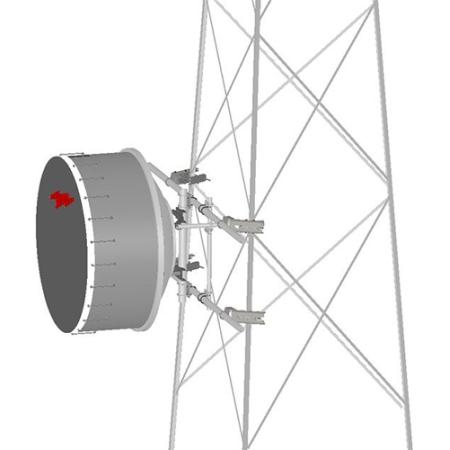 ANDREW an Amphenol company - 14'x3-1/2" Tower Face Mount - TF-M3-14 ...