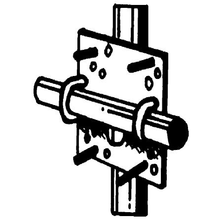 ANDREW an Amphenol company - Universal Crossover Clamp for 1 - 2.9 in ...