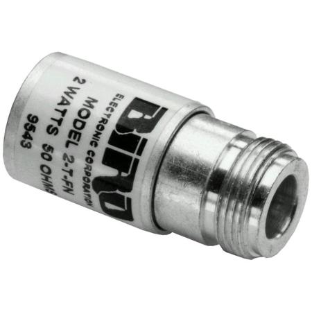 Bird - Load Resistor,2W,6GHz - 2-T-FN - Tessco