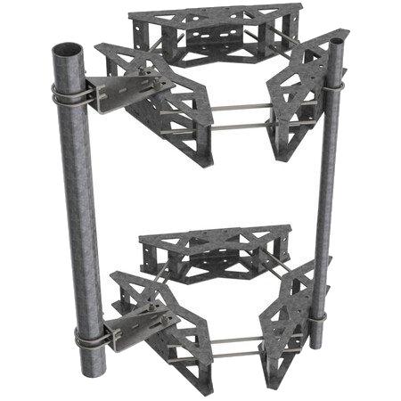 ANDREW an Amphenol company - Dual Ring Mount kit for 6 ft Microwave ...