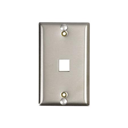 Belden, Inc. - Stainless Steel Wall Mount Phone Faceplate 1-Port ...