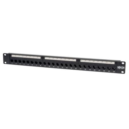 Tripp Lite - 24Port 1U Cat5e Feedthru Patch Panel RJ45 Ethernet - N054 ...