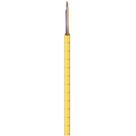 Belden, Inc. - 12 Fiber OptiTuff Mini Fiber Cable in Yellow - FISX012W0 ...