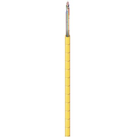 Belden, Inc. - 24 Fiber OptiTuff Mini Fiber Cable in Yellow - FISX024W0 ...