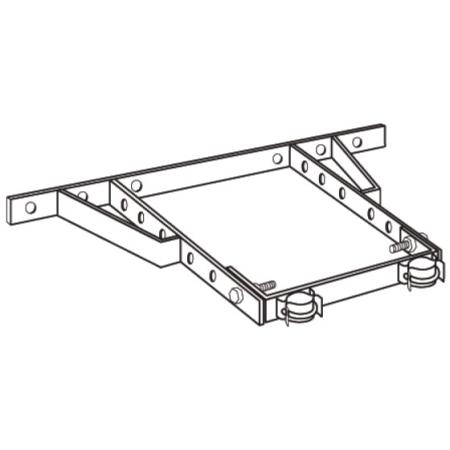 Rohn Products, LLC - 25G Adjustable House Bracket, 0 to 15 inches ...